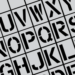 Alphabet Kits — Stencil Plus