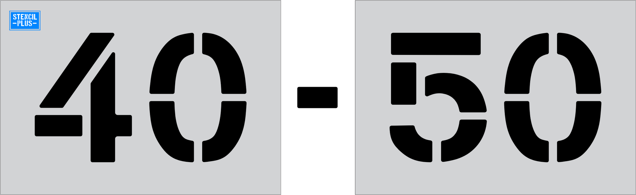 Number Kits 18" — Stencil Plus