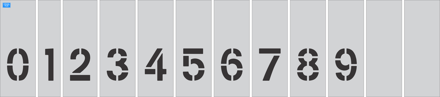 Number Kits — Stencil Plus