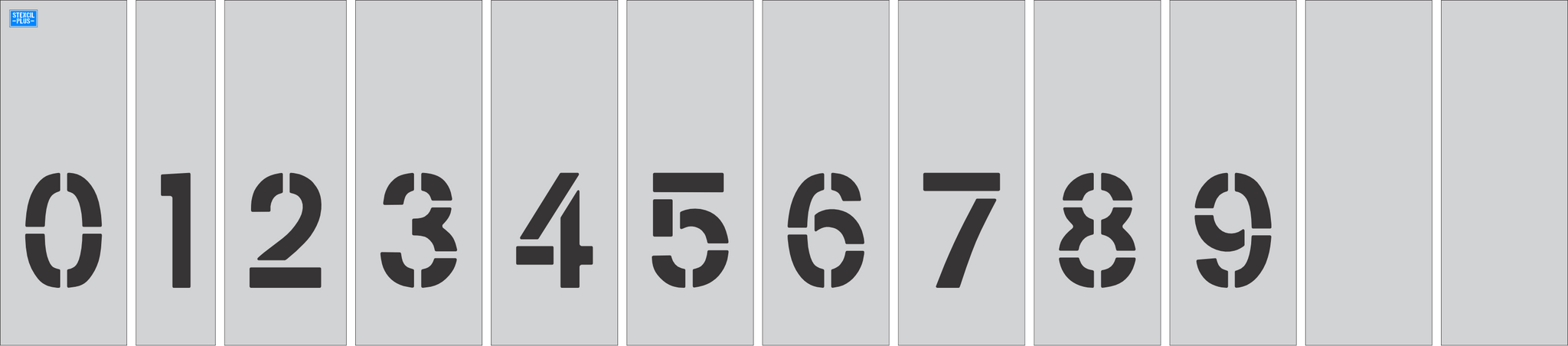 Number Kits — Stencil Plus
