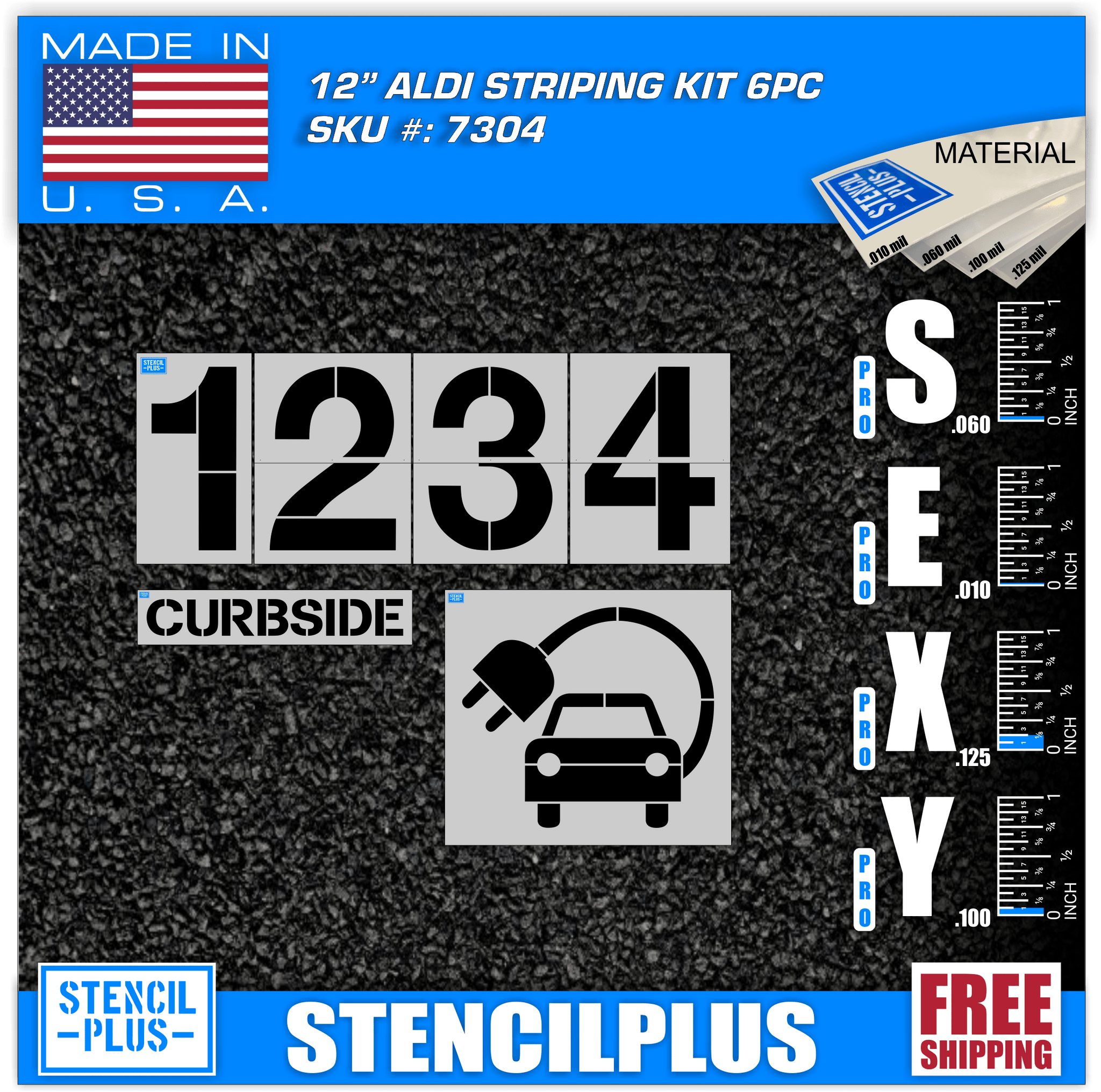 Retail Chain Stencils — Stencil Plus